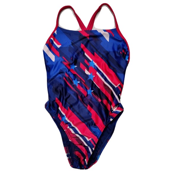 Speedo | Swim | Speedo Pro Lt Women 3 Usa Stripes Stars Relay Back One ...